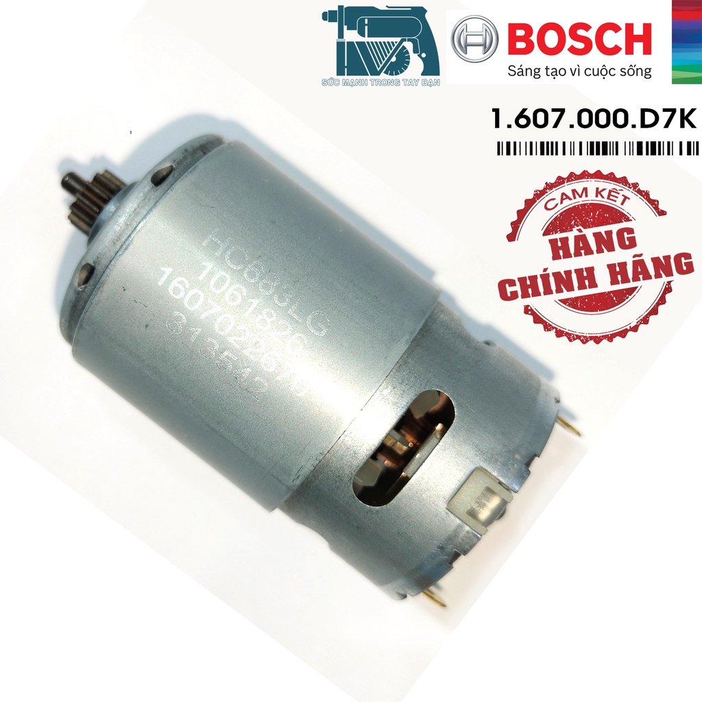 Motor / Mô tơ máy khoan pin 12V Bosch GSR 120-LI/ GSB 120-LI (1607000D7K) [Chính Hãng] | Shopee ...