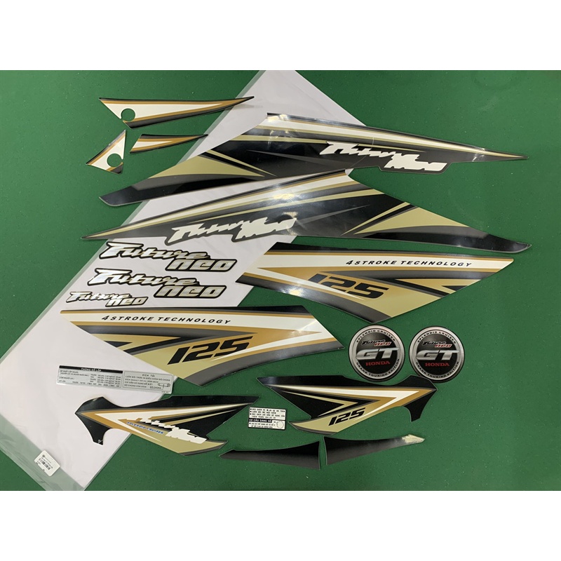 Tem Neo GT 09 Đen Xám ĐB ( 1 Bộ ) | Shopee Việt Nam