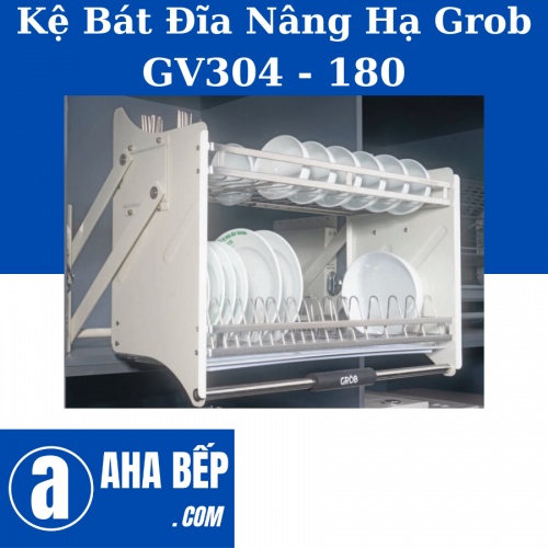 Giá Bát Nâng Hạ SUS304 Grob - Hàng Chính Hãng - GV304-180 (765*280*650 ...