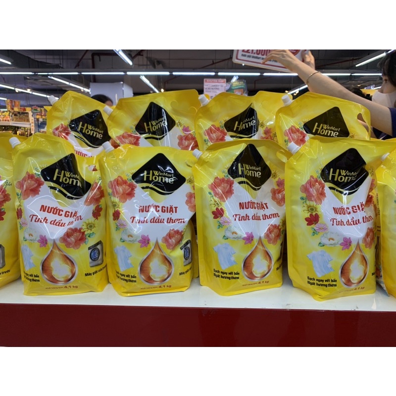 Nước giặt winmart home 4,1kg ( cửa trước ) | Shopee Việt Nam