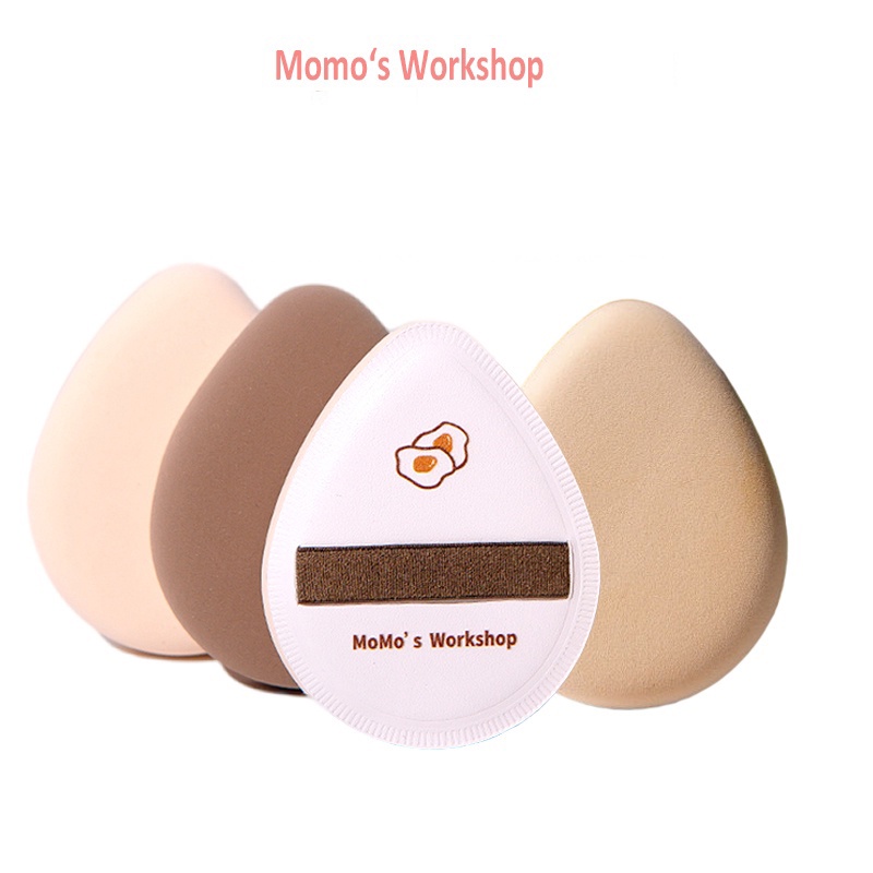 Momo 'S Workshop Momo' S Workshop Kem Nền Dạng Lỏng Mút Tán Kem Nền Hình Tam Giác Mềm Mại ...