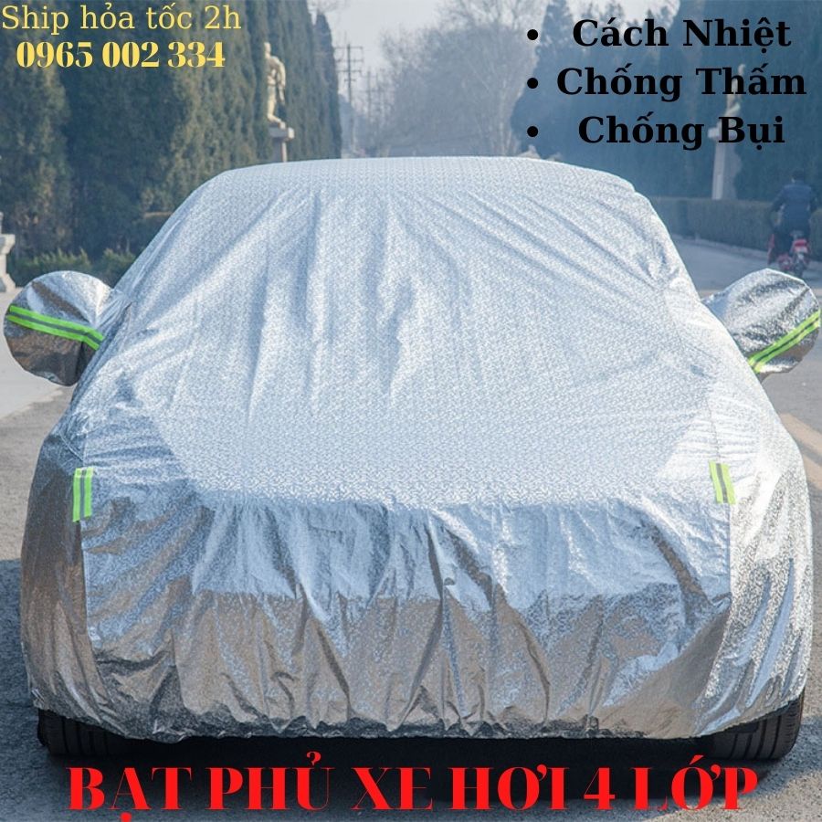 Bạt che ô tô 3 lớp thông minh cao cấp bat phu xe hoi, bạt xe hơi, xe ...