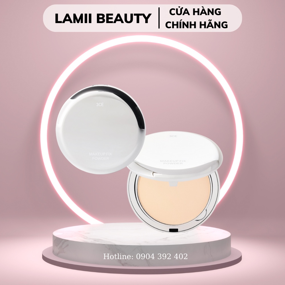 Phấn phủ dạng nén 3CE MAKEUP FIX POWDER - Lamii beauty | Shopee Việt Nam