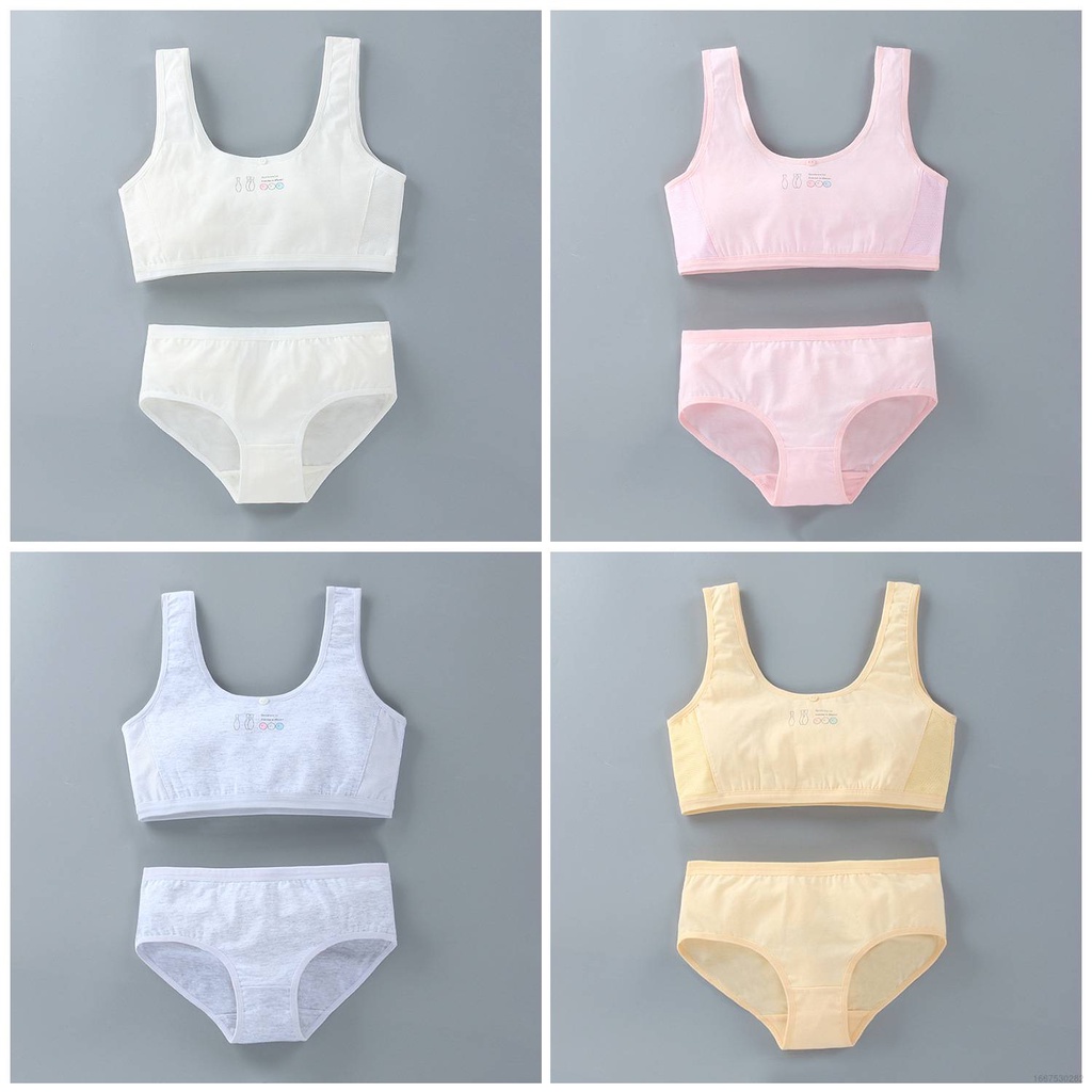 Set Áo Ngực & Quần Lót Cho Bé Gái Từ 8-12 Tuổi | Shopee Việt Nam