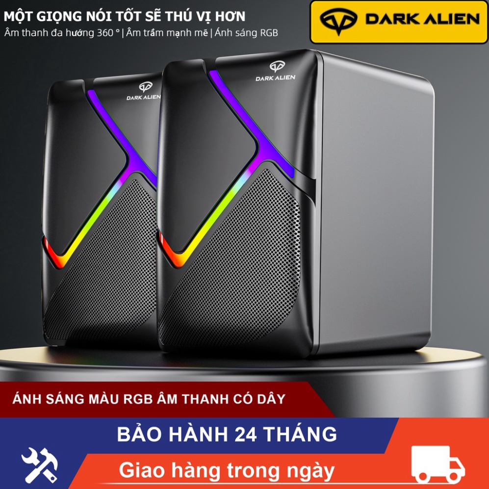 Loa Game Máy Tính Dark Alien Hiệu Ứng Đèn LED - Âm Thanh HD Chất Lượng ...