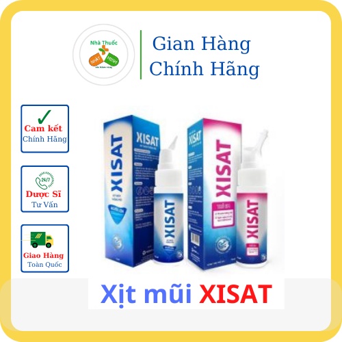 Nước Muối Biển Sâu Xisat [CHÍNH HÃNG MERAP - Xisat] - Dung Dịch Xịt Vệ ...