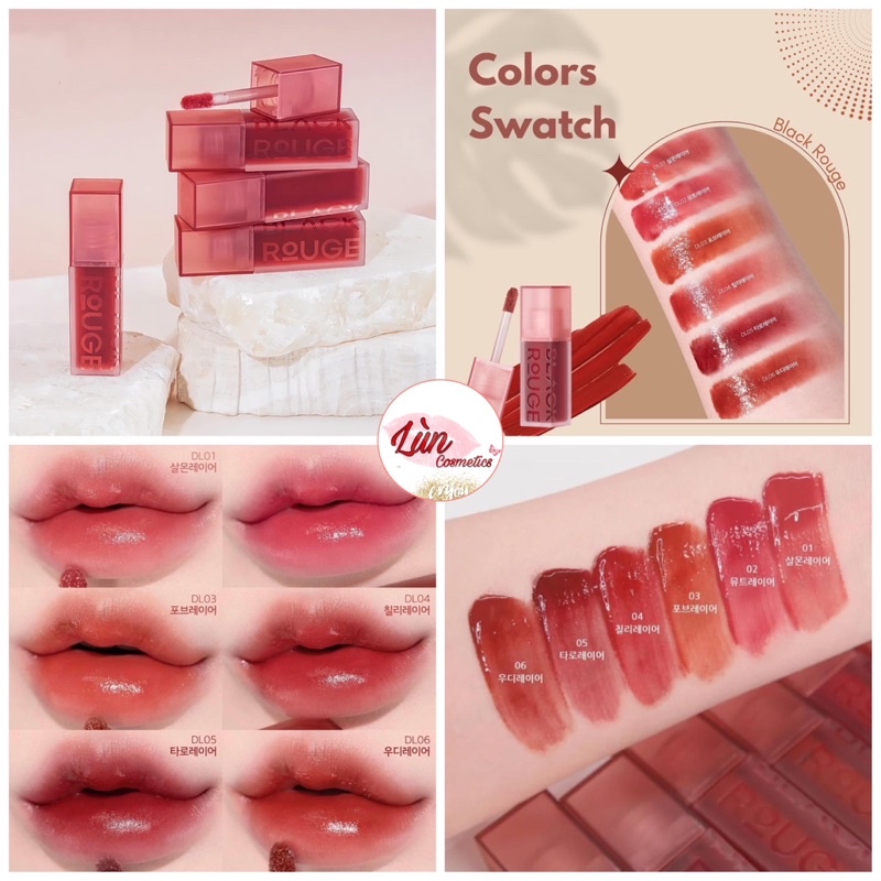 Son kem lì Black rouge 𝘿𝙤𝙪𝙗𝙡𝙚 𝙇𝙖𝙮𝙚𝙧 𝙊𝙫𝙚𝙧 𝙑𝙚𝙡𝙫𝙚𝙩 DL01 DL02 DL03 DL04 ...