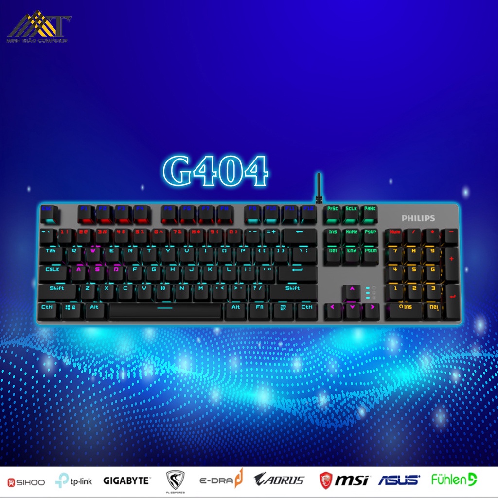 Bàn phím cơ gaming giá rẻ G404 - MTC | Shopee Việt Nam