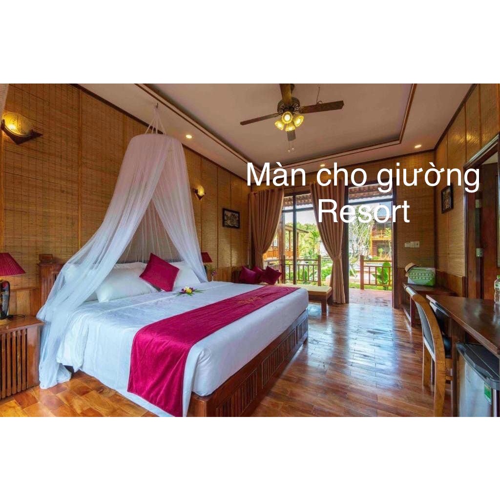 Màn Cho Giường Resort - Màn Tròn Khách Sạn - Màn Tròn Cao Cấp Mộc Miên ...