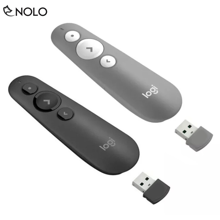 Bút Thuyết Trình Logi Model R500 Kết Nối Không Dây USB Khoảng Cách 20m ...