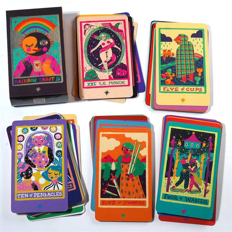 Rainbow Tarot Rainbow Tarot Trò chơi bảng bài tùy chỉnh tiếng Anh ...