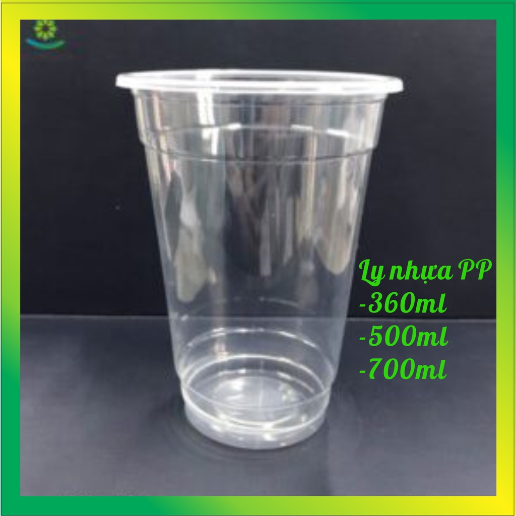[Lốc 50] Ly nhựa PP 360ml / 500ml / 700ml , VUI VUI STORE | Shopee Việt Nam