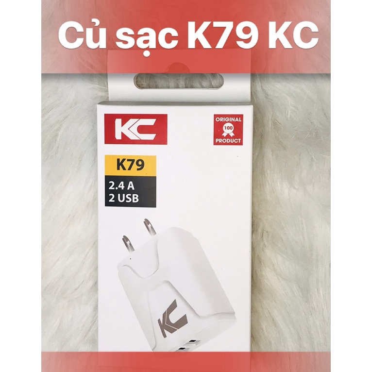CỦ SẠC NHANH KC K79 | Shopee Việt Nam