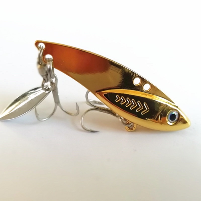 ( Mua 2 SP tặng 1 SP ) Cá Sắt VIB Spin- Mồi Giả Câu Cá Bằng Kim Loại ...