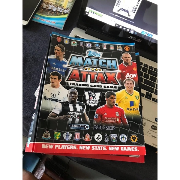 Full Album Match Attax EPL 2011/12 đã sưu tập đủ Full Checklist ( 450 ...