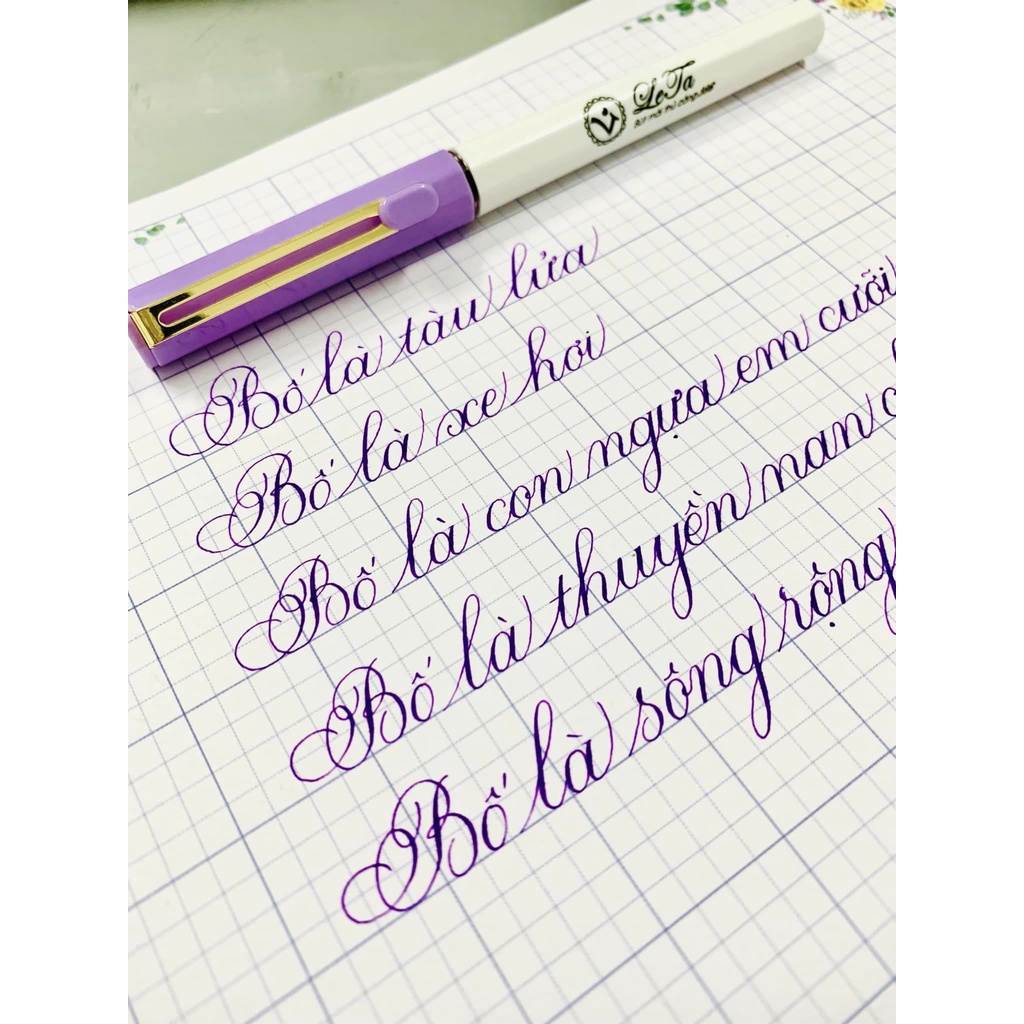 Bút máy Leta 386 chuyên luyện chữ đẹp | Shopee Việt Nam