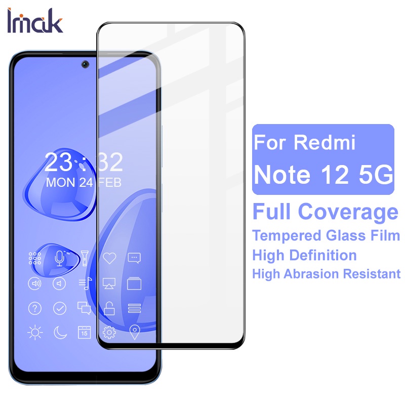 Miếng Dán Cường Lực Imak Bảo Vệ Màn Hình Cho Redmi Note 12 5G Note12 5G Và Phụ Kiện | Shopee ...