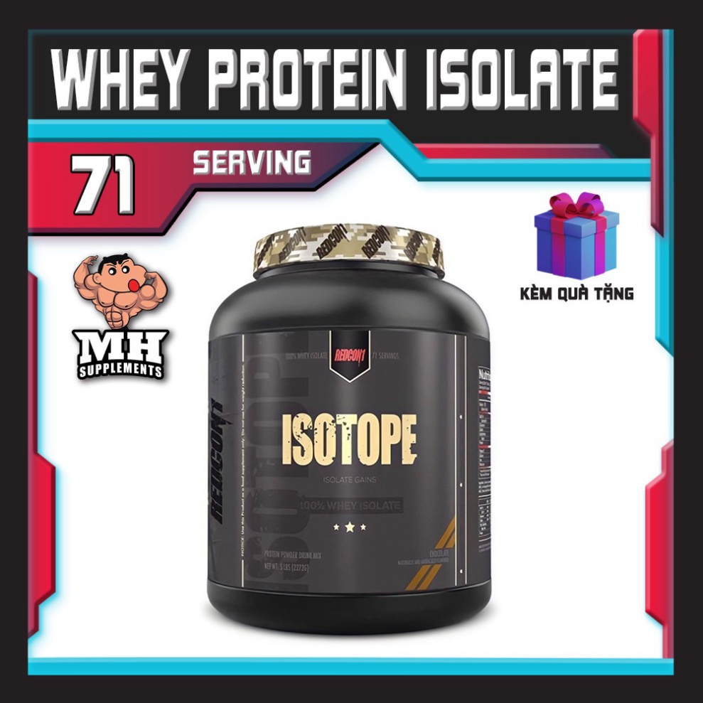 Whey Protein Isolate Isotope Redcon1 5lbs - Sữa tăng cơ bổ sung Protein ...