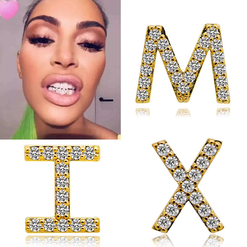 Grillz - Trang Sức Răng 24 Chữ Cái In Hoa | Shopee Việt Nam