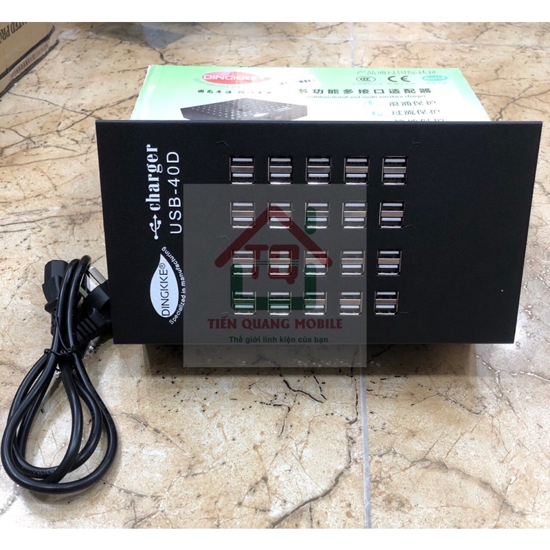 Bộ cấp nguồn 40 cổng USB -40D | Shopee Việt Nam