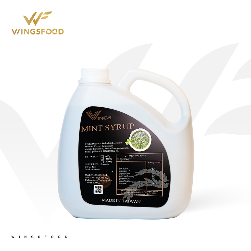 Siro Wings Đài Loan các vị chai 2,5kg | Shopee Việt Nam