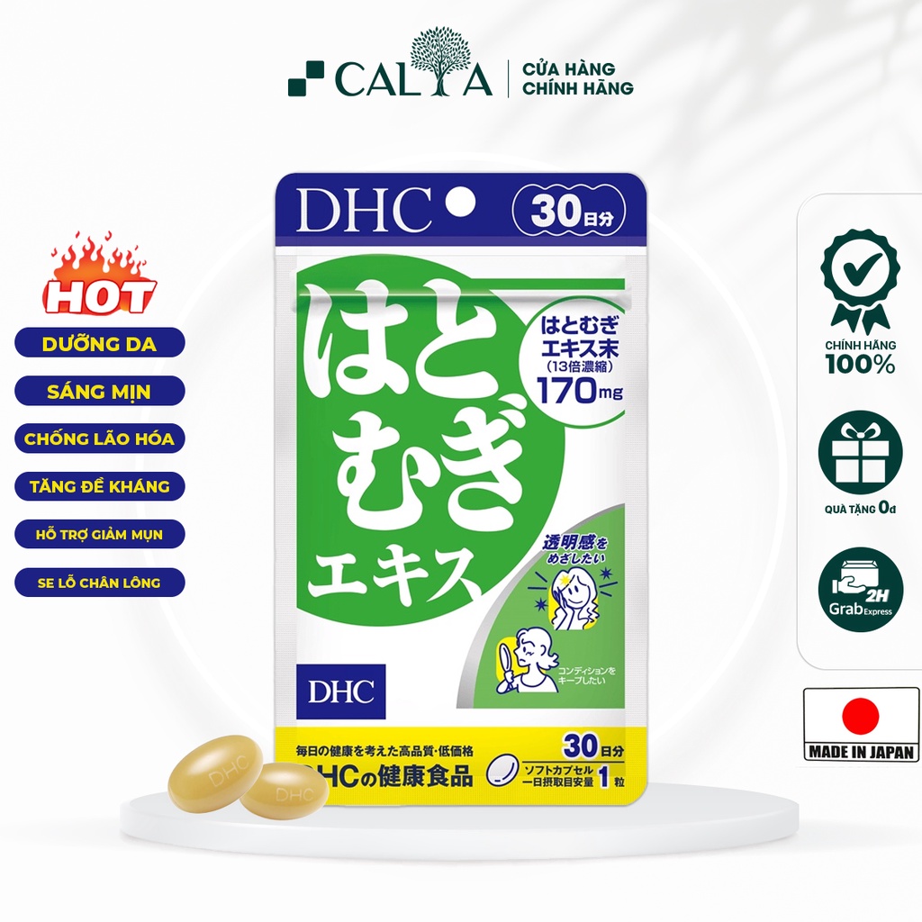 Viên Uống Trắng Da DHC Adlay Nhật Bản, Nuôi Dưỡng Da Từ Bên Trong - DHC ...