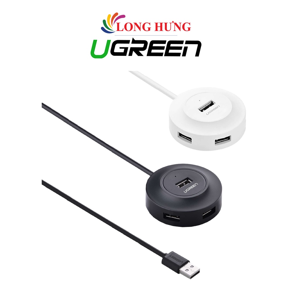 Cổng chuyển đổi Ugreen 4-in-1 USB 2.0 Hub CR106 - Hàng chính hãng ...