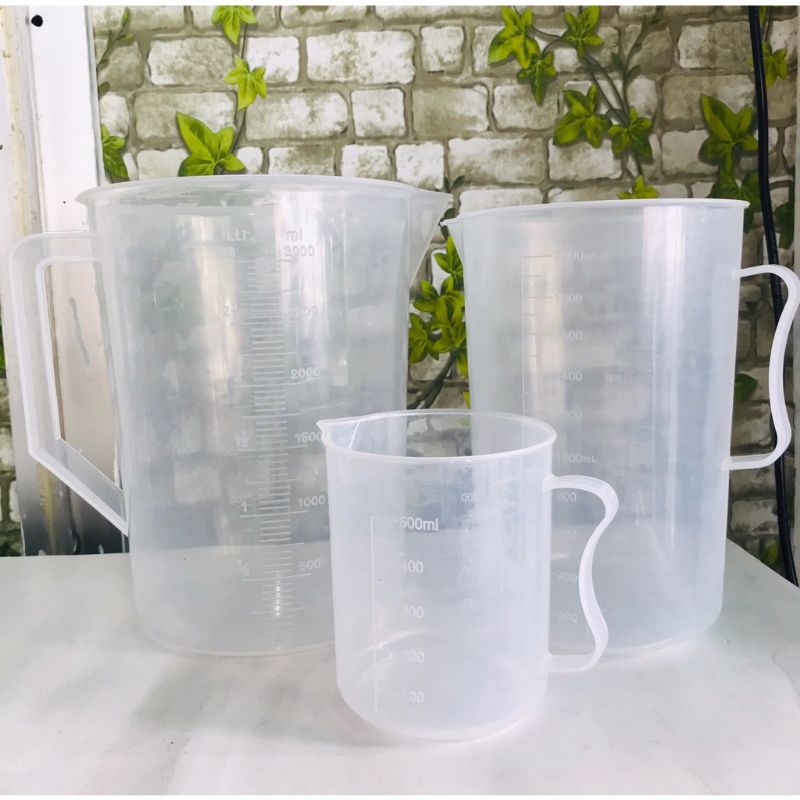 Ca Đong Nhựa Chia Vạch 7 Size 5L 3L 2L 1L 500ML 250ML & Ca 100ML | Shopee Việt Nam