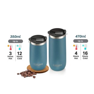 Bình/Ly giữ nhiệt Tupperware XPLORIS 230ml/350ml/470ml - Bảo hành 12 tháng - Lõi thép không gỉ ...