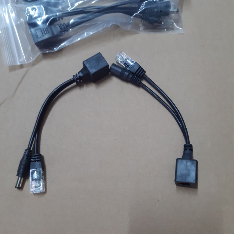 Bộ Jack POE-Bộ cáp truyền tín hiệu Jack POE cho camera IP. | Shopee ...