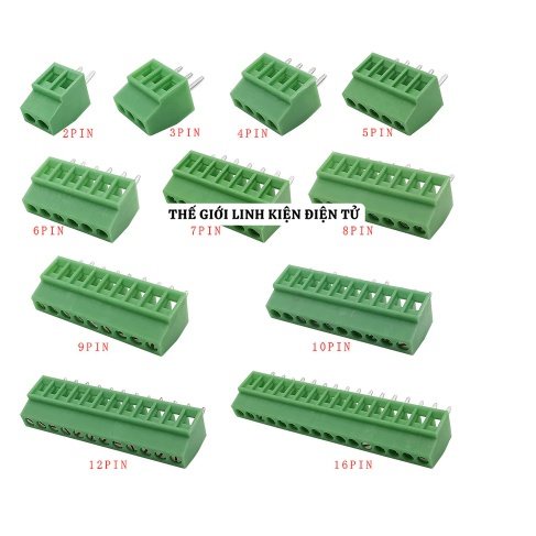 Cầu đấu Terminal Domino KF128 2P 3P 4P 5.08MM chuyên dụng | Shopee Việt Nam