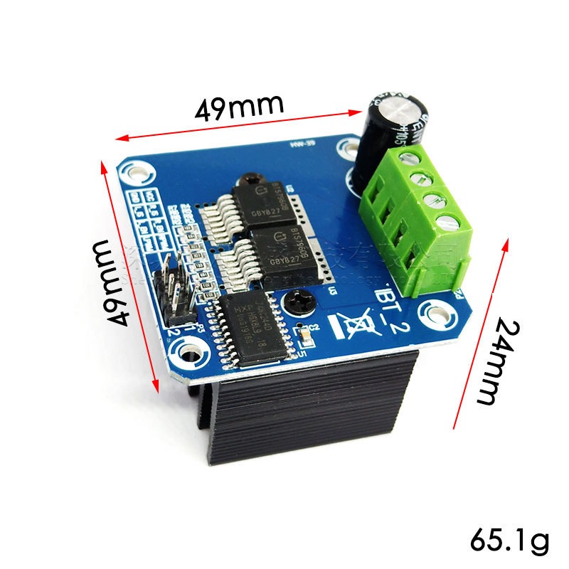 Mạch Điều Khiển Động Cơ DC BTS7960 43A (1 Động Cơ) | Shopee Việt Nam