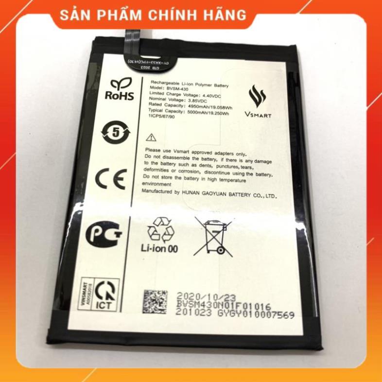 Pin Vsmart Live 4_Joy 3 zin new hãng .model V430 | Shopee Việt Nam