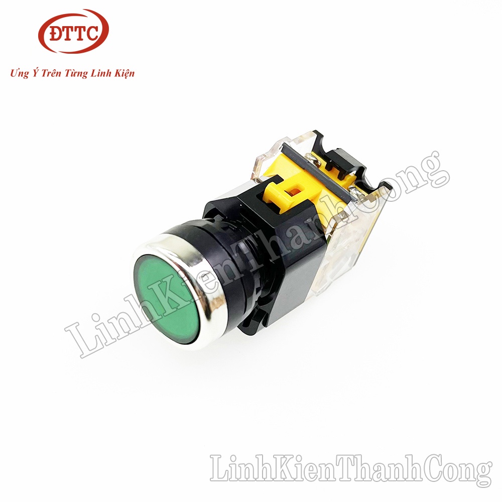 Công Tắc Nhấn Nhả LA38-11 Phi 22mm Màu Vàng, Màu Đỏ, Màu Xanh Lá | Shopee Việt Nam