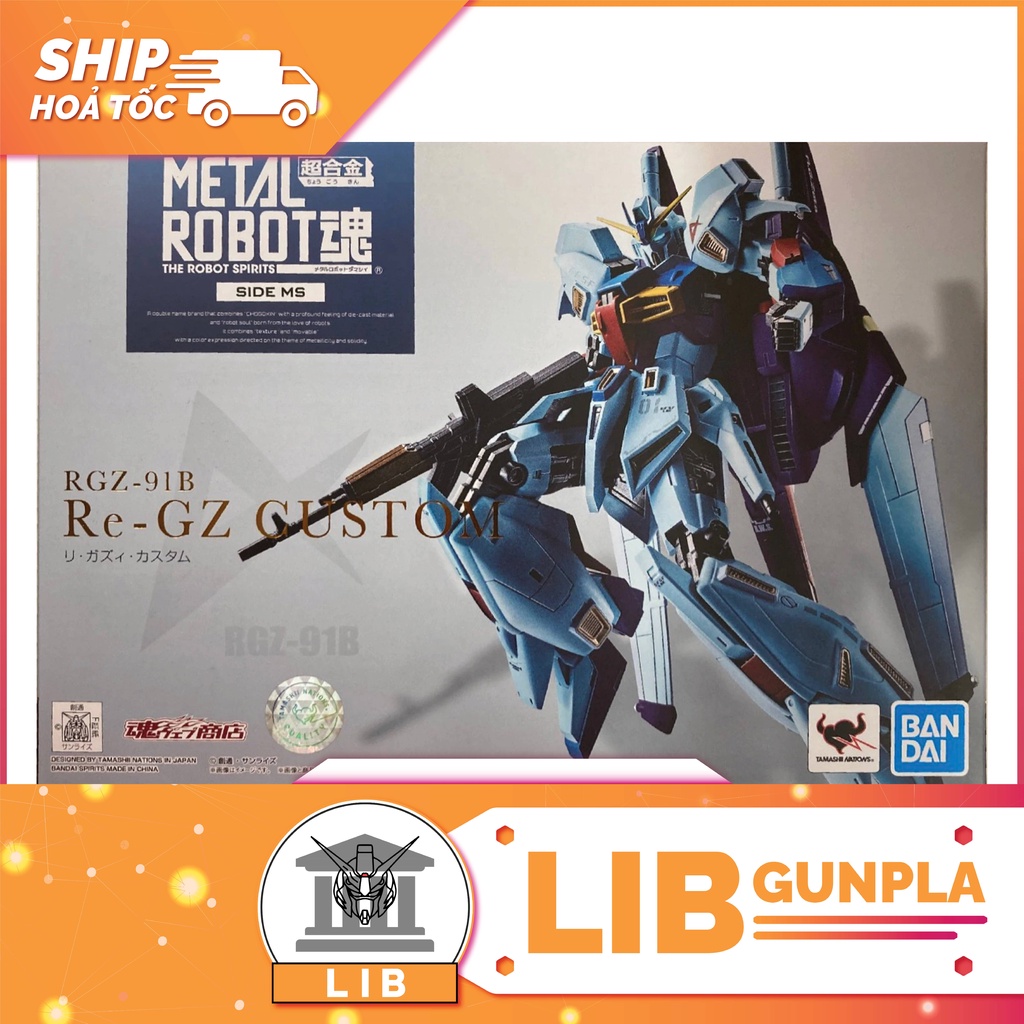Mô hình lắp ráp Bandai Metal Robot Spirits Re-GZ Custom (P-Bandai) | Shopee Việt Nam