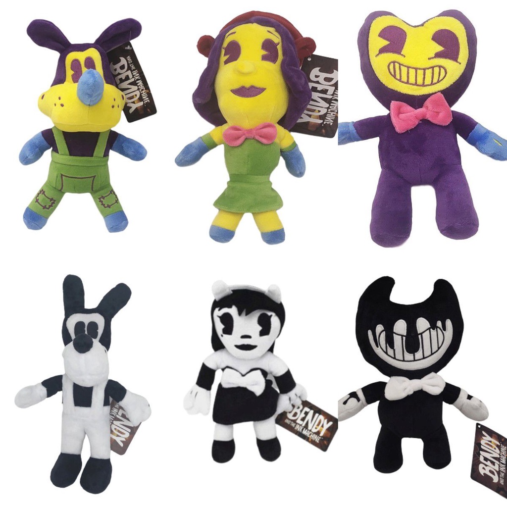 New Bendy And The Ink Alice Bendy Plush Toy Stuffed Doll Christmas ...