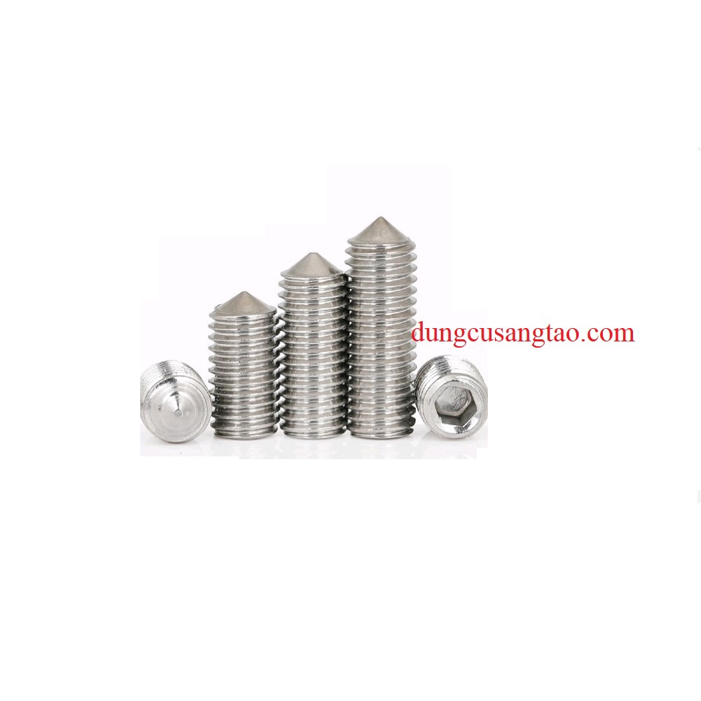 Ốc lục giác chìm đầu nhọn M3 M4 M5 M6 M8 inox 304 | Shopee Việt Nam