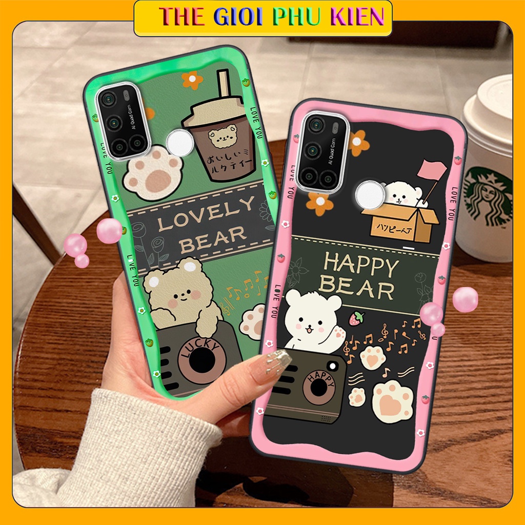 Ốp Vsmart Joy4 / Stas 5 Trào lưu gấu giễ thương đầy đủ phiên bản ...