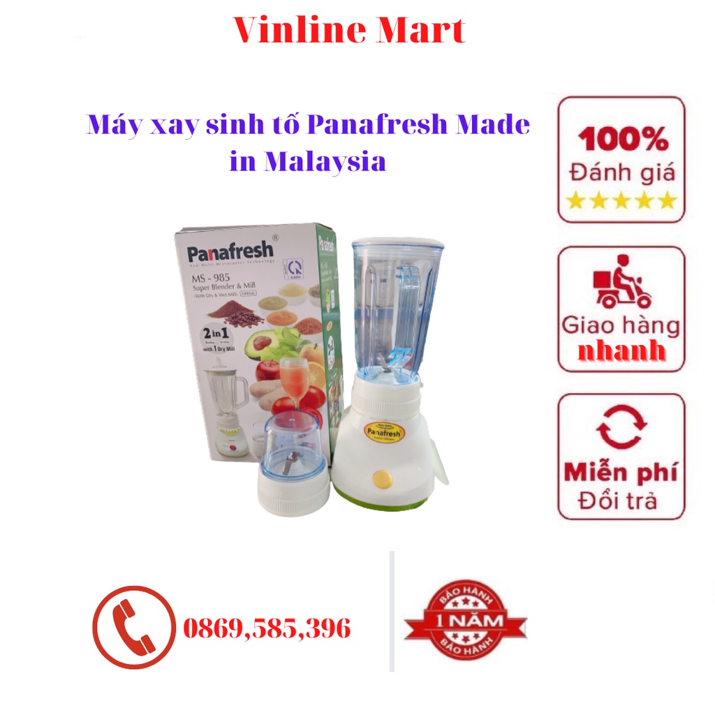 Máy xay sinh tố Panafresh Made in Malaysia | Shopee Việt Nam