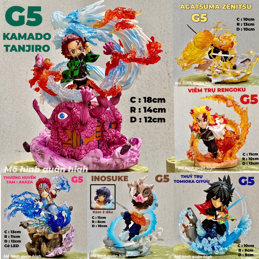 (Có Sẵn) Mô hình Kimetsu No Yaiba - Demon Slayer G5 studio hàng F1 ...