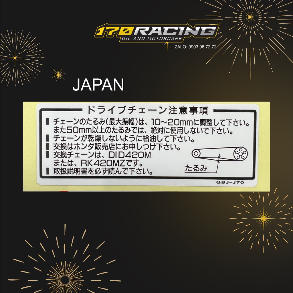 (HCM) Tem Dán Xe HONDA CARTE CUB 90 Đèn Vuông Hàng Chính Hãng HONDA ...