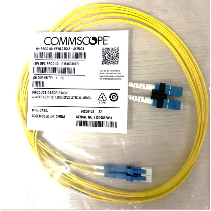 Dây nhảy quang Commscope FFWLCSC42-JXM003 Singlemode LCSC duplex 3m ...