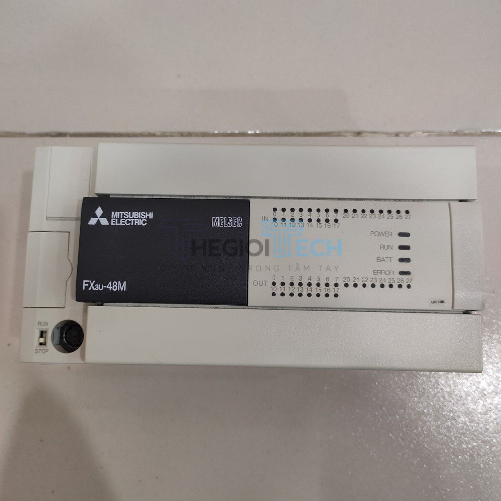Bộ lập trình PLC Mitsubishi FX3U-48MT/ES-A - Thegioitech.com | Shopee ...