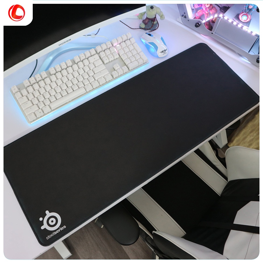 Miếng Lót Chuột, Pad Chuột, Bàn Di Chuột Cỡ Lớn STEELSERIES ĐEN size 90x40x0.3mm - 80x30x0.3mm ...