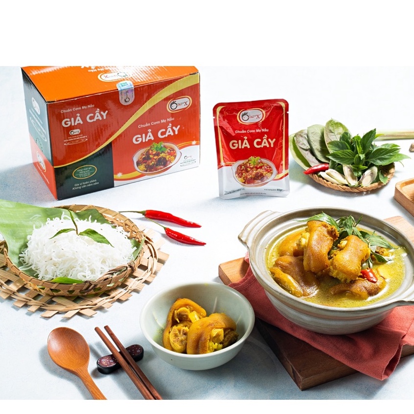 Gia vị giả cầy Chimax- Gia vị hoàn chỉnh không cần nêm nếm ngon tròn vị ...