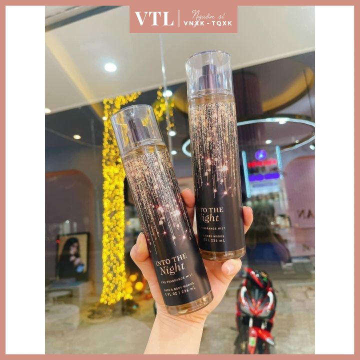 1 chai xịt thơm Body mist into the night (nội địa Trung) | Shopee Việt Nam
