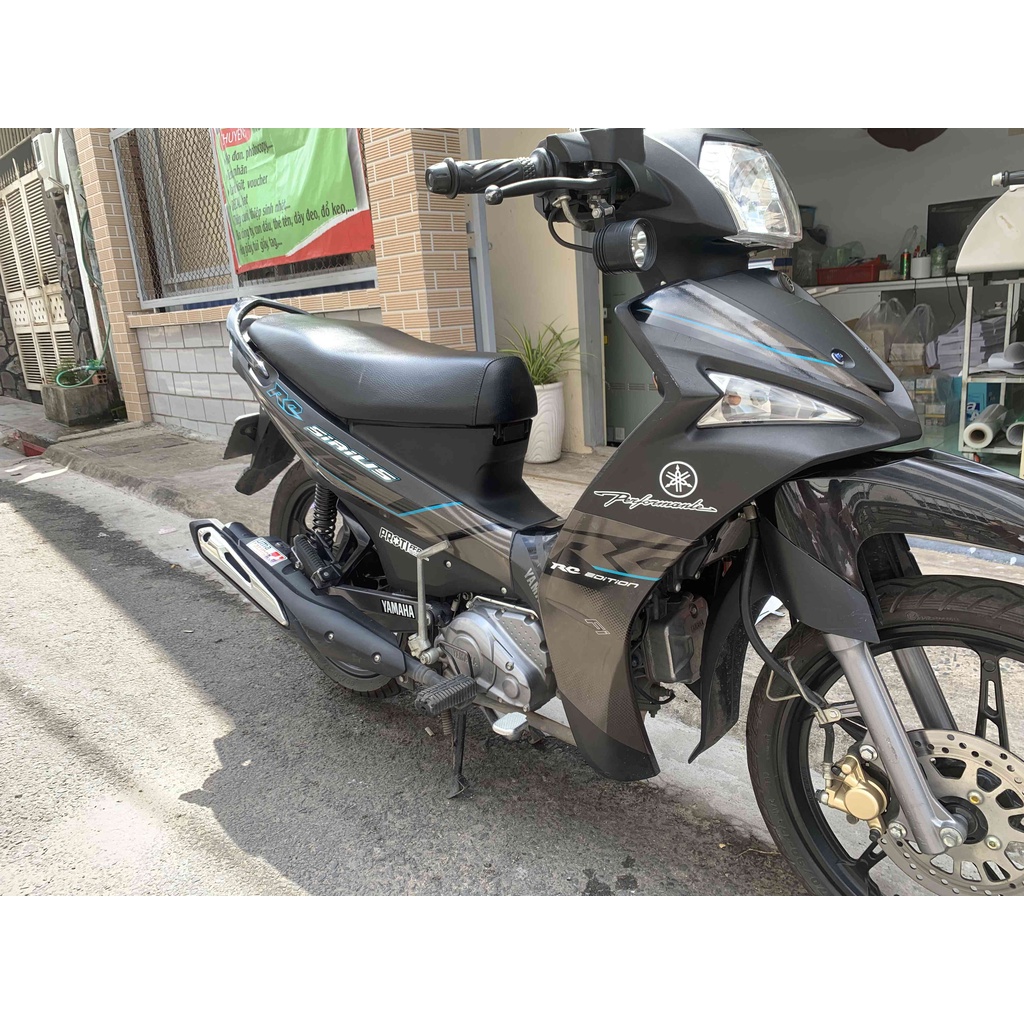 Tem sirius fi xám đen rc | Shopee Việt Nam