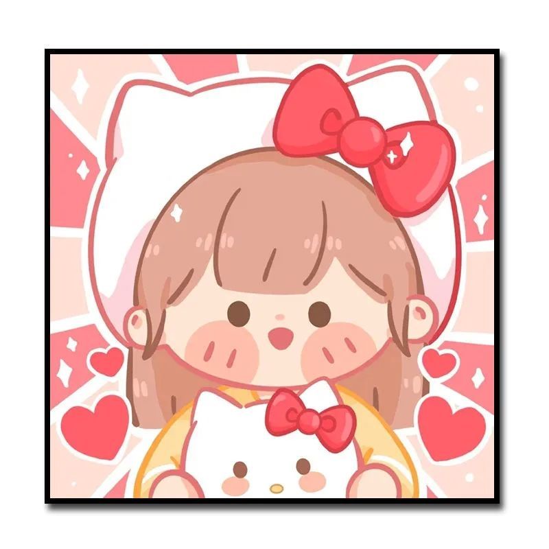 Bộ Tranh Sơn Dầu Kỹ Thuật Số Tự Tô Màu Hình Thú Cưng Sanrio Melody ...