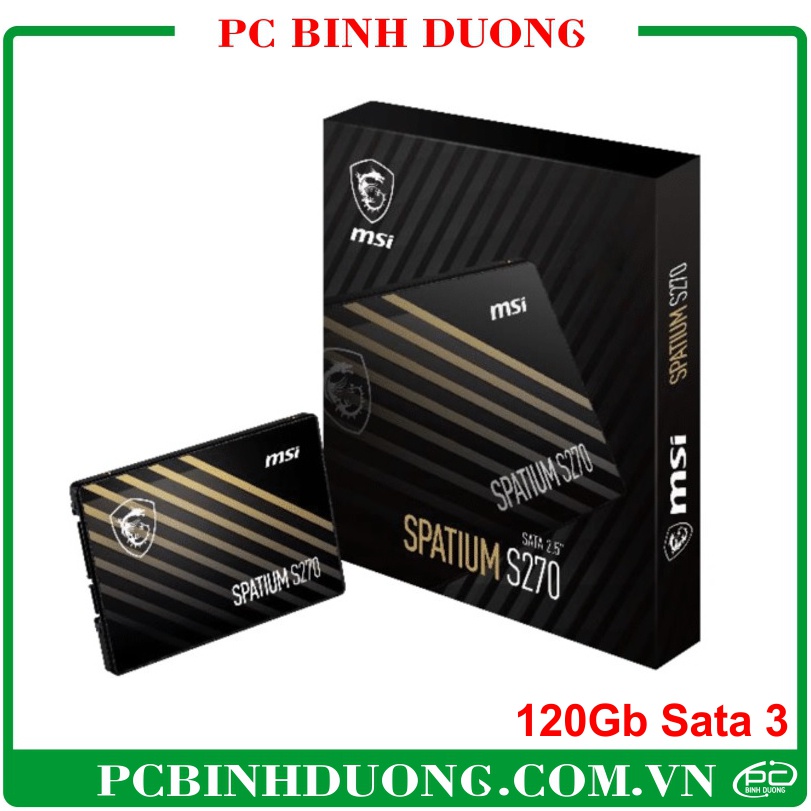 SSD MSI Spatium S270 120Gb 2.5 Inch Sata 3 | Shopee Việt Nam