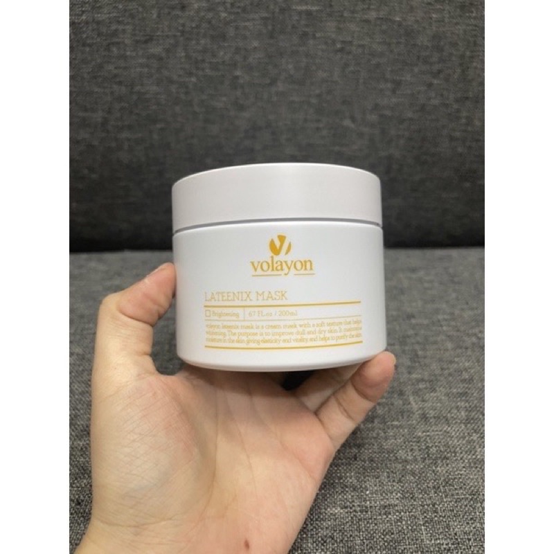 Mặt Nạ Ủ Trắng Da Volayon Lateenix Mask Làm Trắng Da Chống Lão Hoá ...